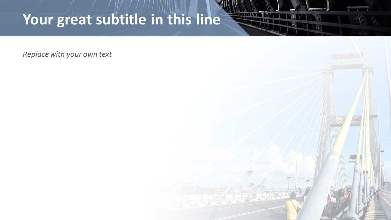 Bridge Building - Free PPT Design