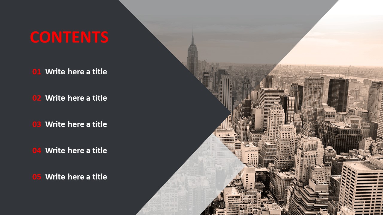 City View - Free PowerPoint Design