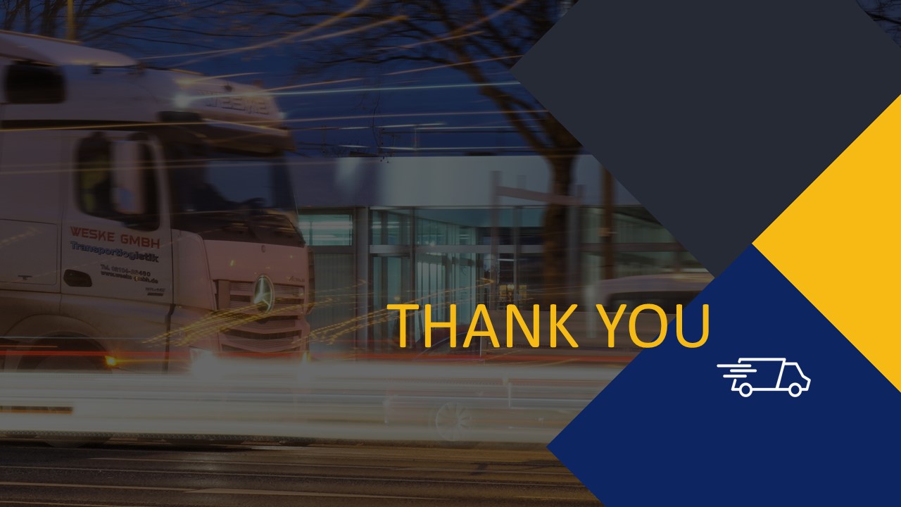 Food Distribution Trucks - Free Powerpoint Templates Design