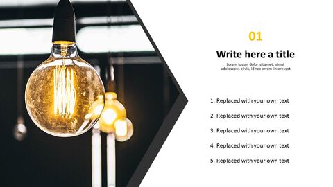 Free Images for PowerPoint - Lightbulb|Templates|Slides