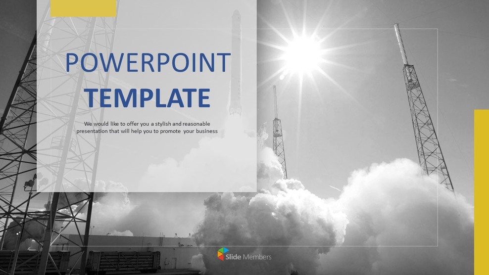 Free PPT Sample - Rocket Launch