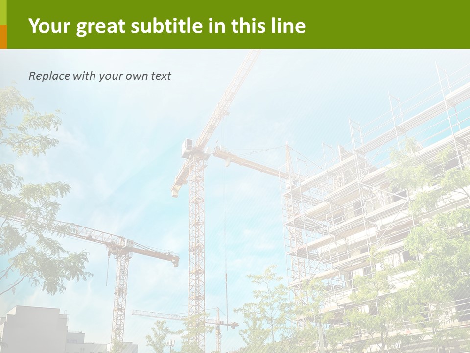 PowerPoint Images Free Download - Building Construction