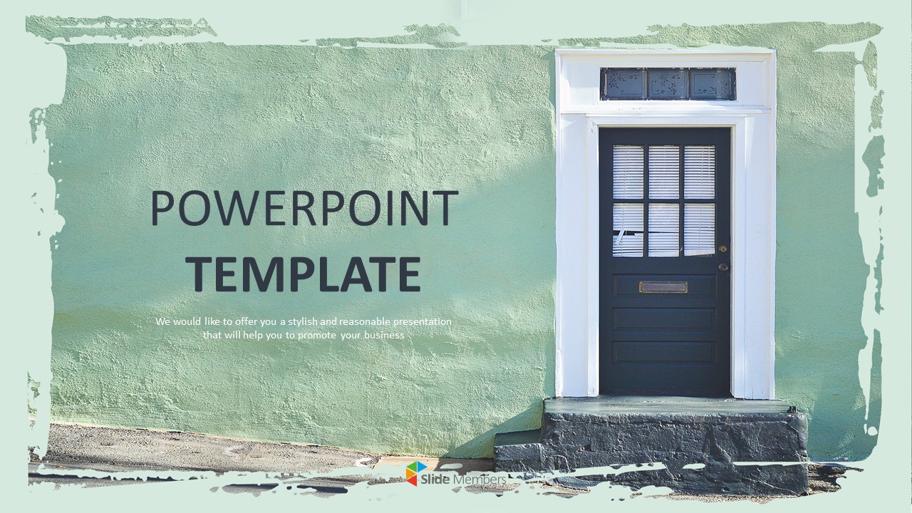 Simple Architecture - PPT Template Free