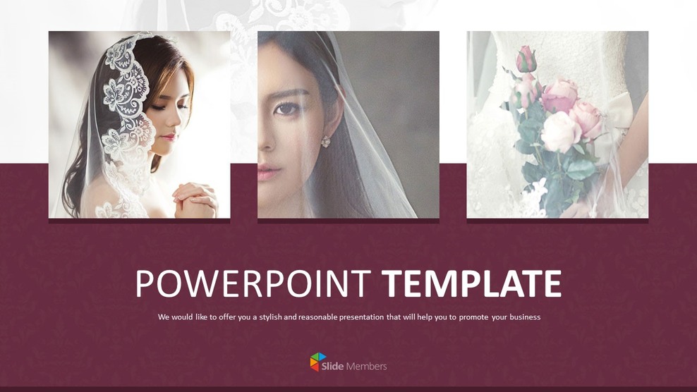 Free Images for PowerPoint - Wedding Dress