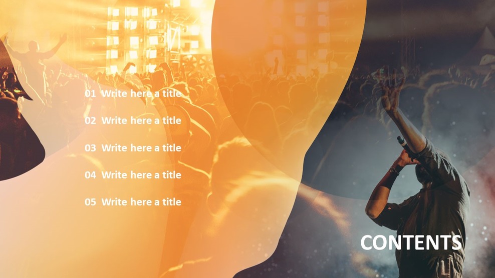 Free PPT Presentations - Music Concert