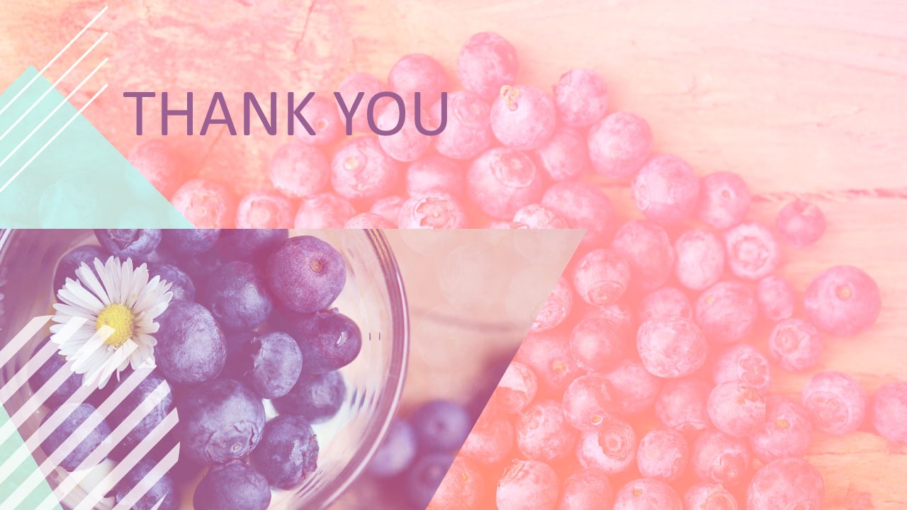 Fresh Blueberry - PPT Template Free