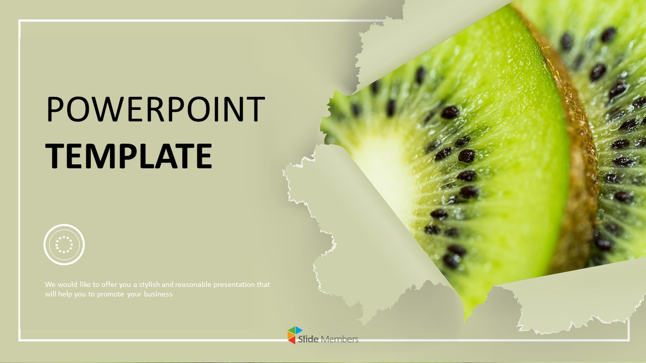 Fresh Kiwi - Free PPT