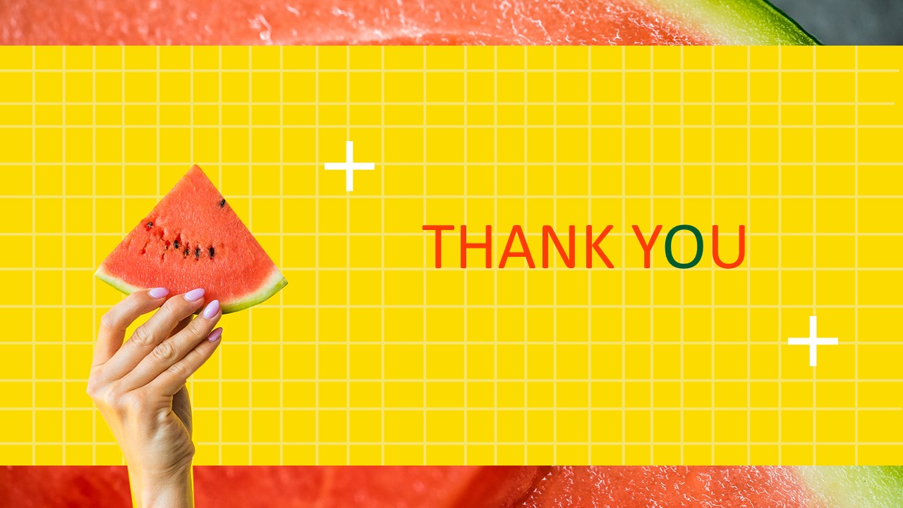 Fresh Watermelon - Free Presentation Template