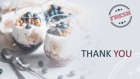 Muesli Yogurt - PowerPoint Templates Free Download