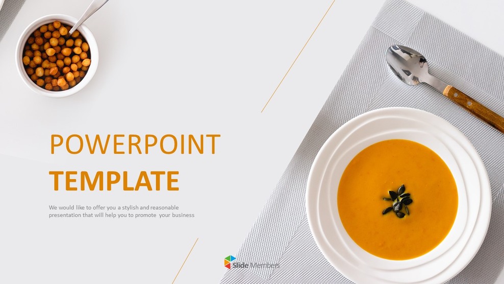 PPT Templates Free Download - Pumpkin Soup