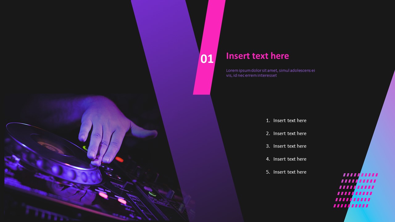 Club Djing - Best PPT Template Free Download