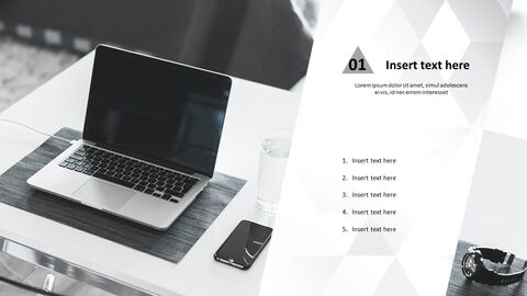 Free PowerPoint Template Download - Laptop Theme