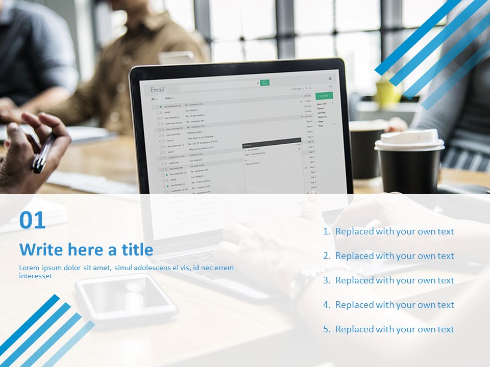 Free PPT Design - Morning Business Meeting