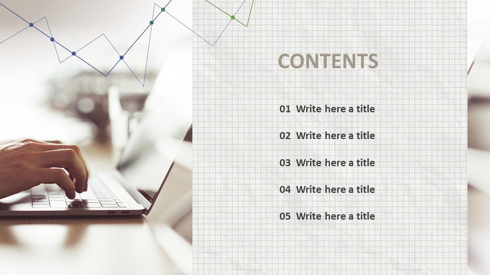 Free PPT Files - Laptop Typing