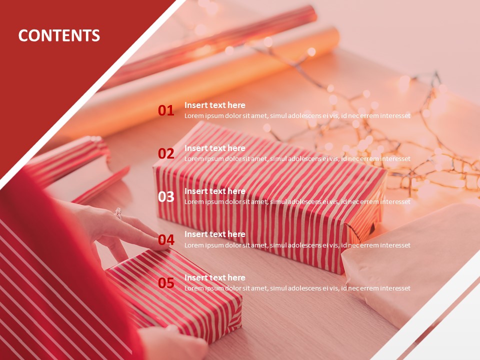 Free Template Design - Gift Wrapping