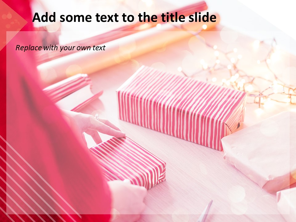 Free Template Design - Gift Wrapping