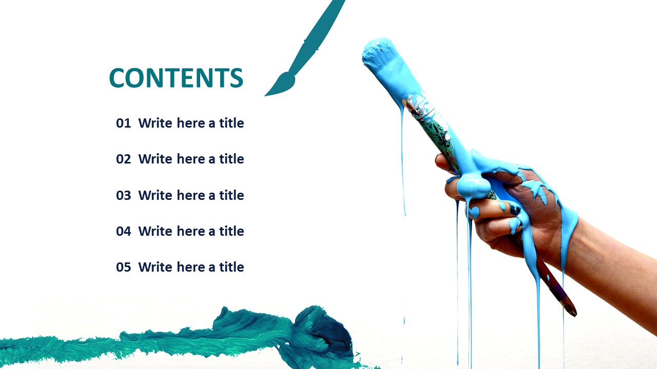 Painter - Free Images for PowerPoint|Templates|Slides