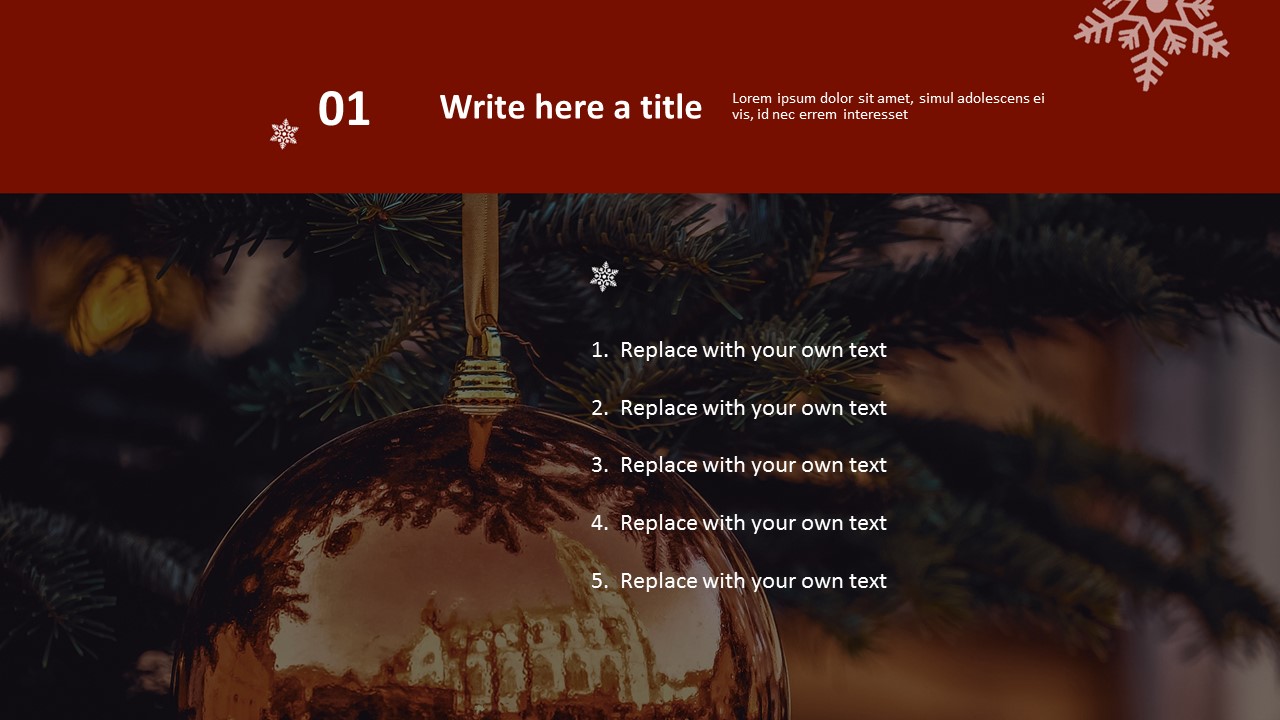 PPT Design Free Download - Christmas
