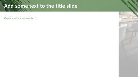 Simple Meeting Room - Free PowerPoint Template Download