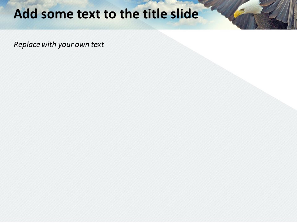 Eagle Theme - PowerPoint Template Free Download