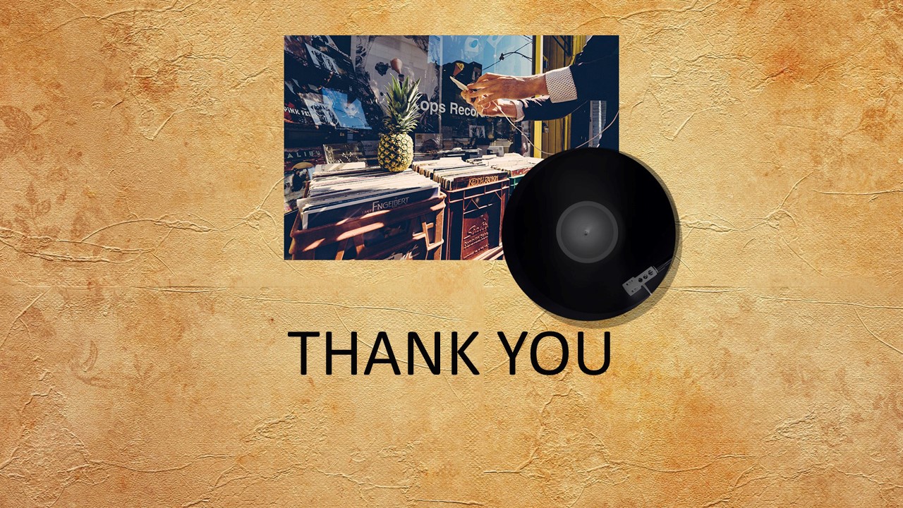 Record Store - Free PPT Design