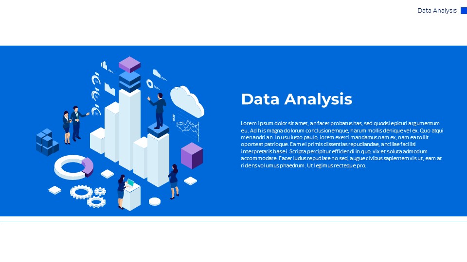 Data Analysis Simple Slides Templates