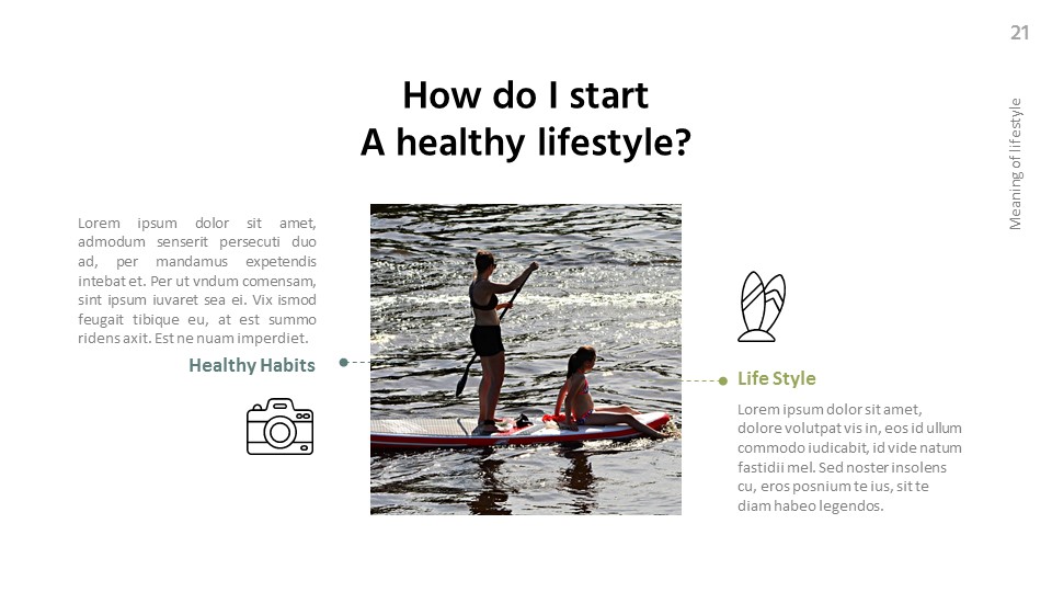 Lifestyle Google PowerPoint