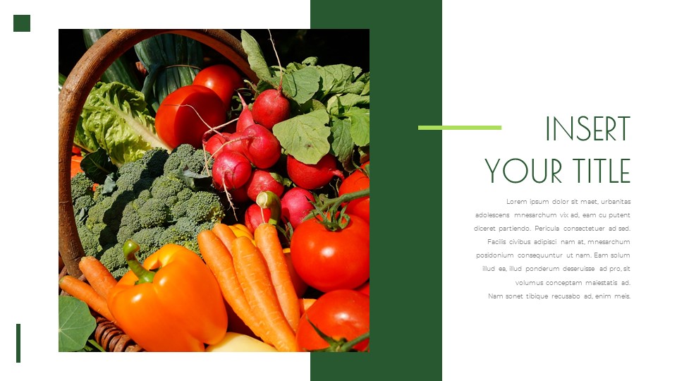 Vegetables Google presentation|Food|Slides