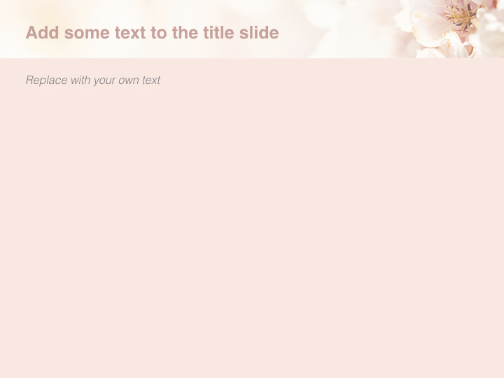 Keynote online Free - Colorful Spring Flowers|Slides