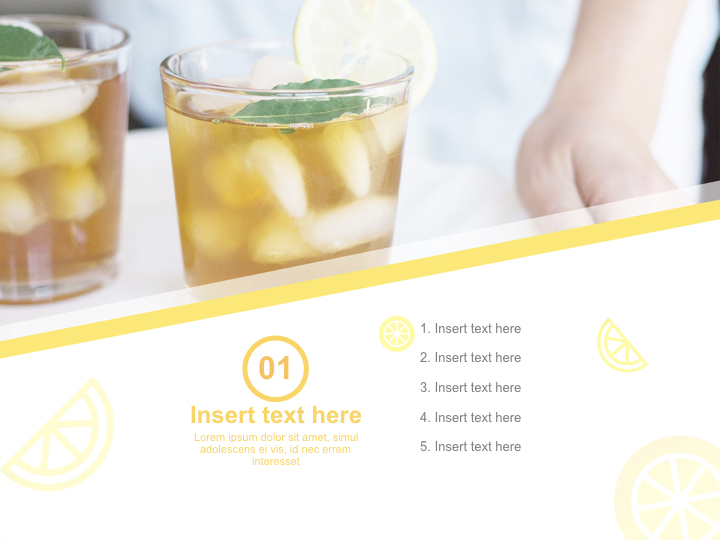 Lemonade - Free Keynote Templates