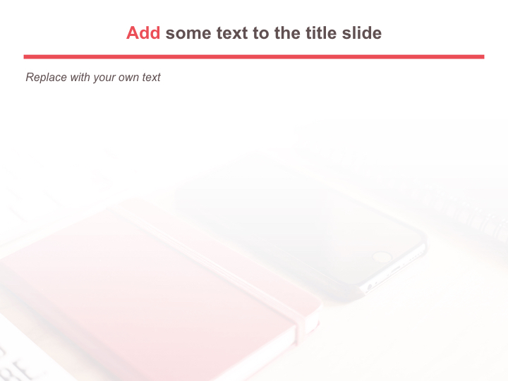 Red Diary - Keynote Templates Free Download|Slides