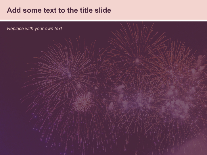 Free Keynote - Fancy Firework|Slides