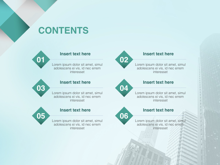 Free Images for Keynote - Glass Building|Slides