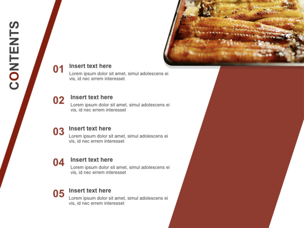 Free Images for Presentations - Grilled Eel