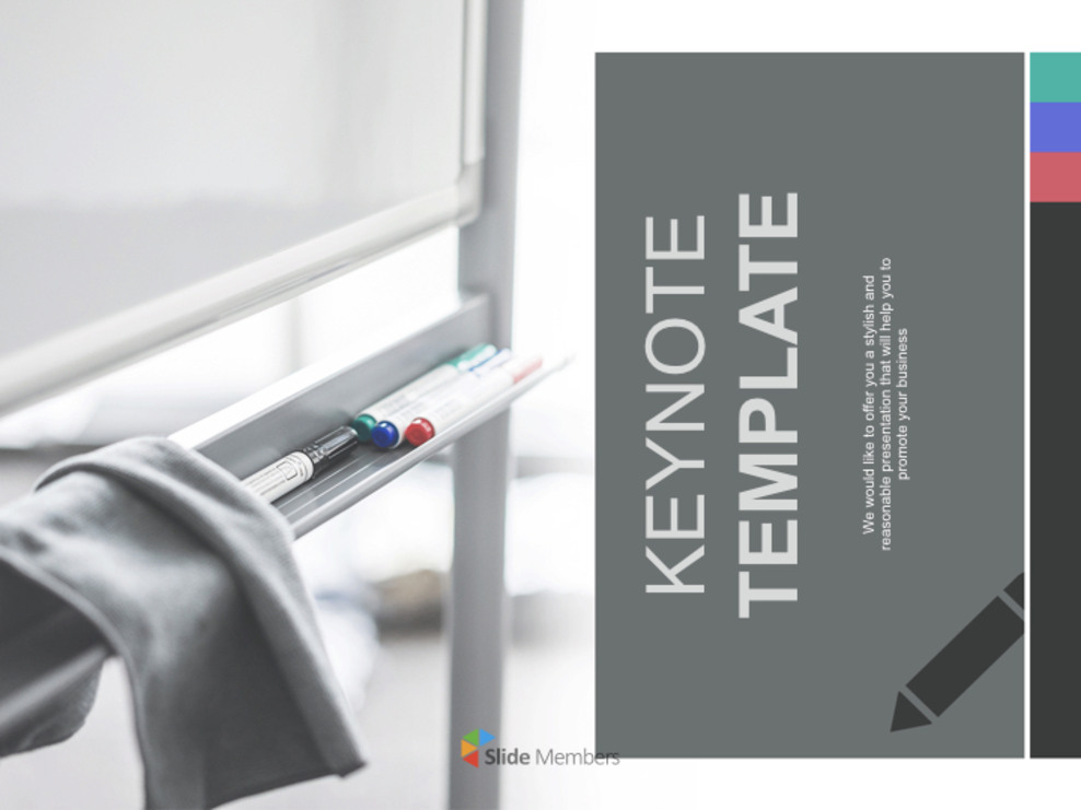White Board - Keynote Template Free Download