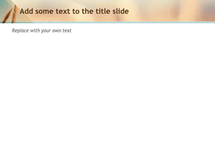 Barley and Ear - Keynote Download Free|Slides
