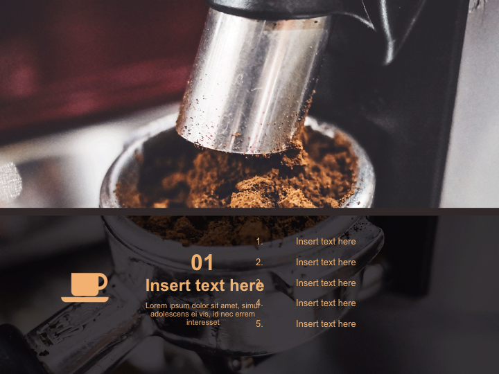 Coffee Bean - Free Presentation Template