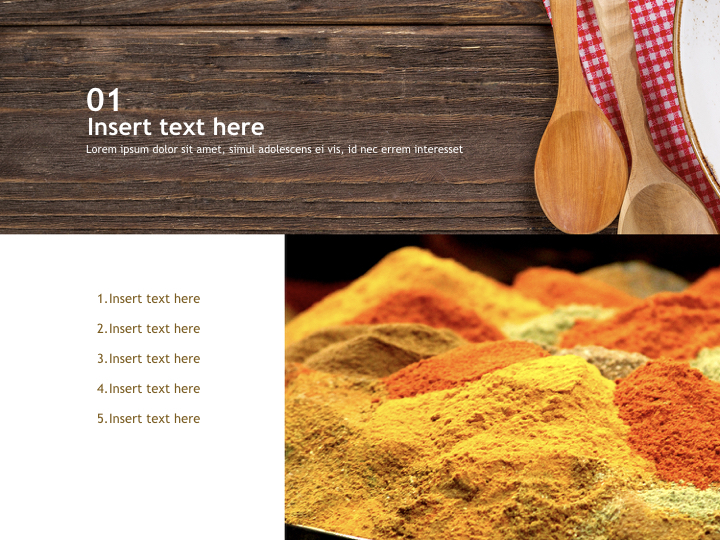 Curry Powder - Free Keynote Backgrounds|Slides