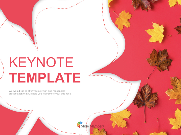 Free Images for Presentations - Vivid Fallen Leaves|Keynote|Slides
