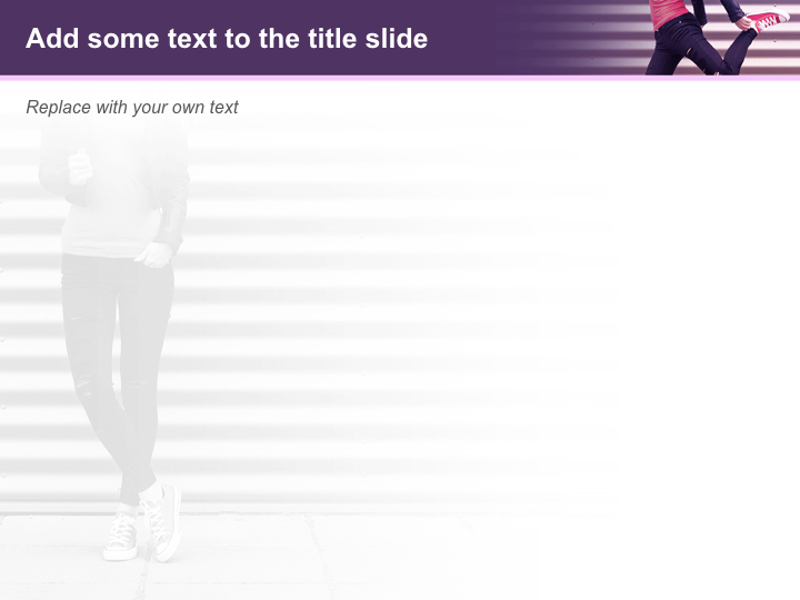 Relaxed Walking - Free Presentation Template