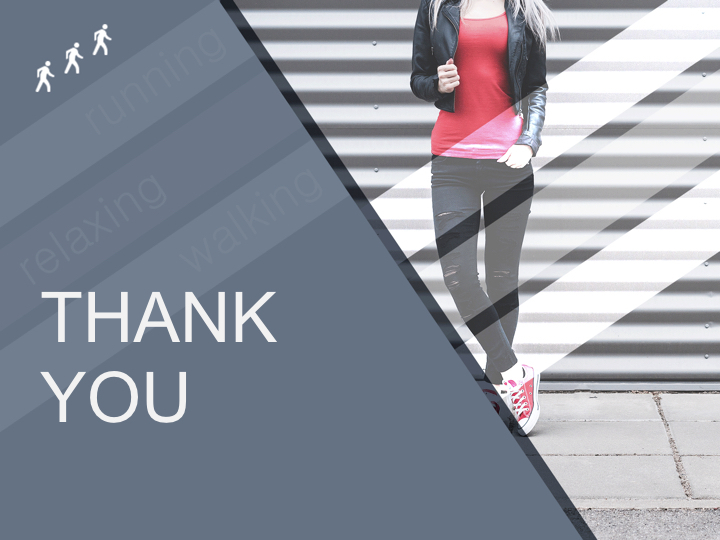 Relaxed Walking - Free Presentation Template