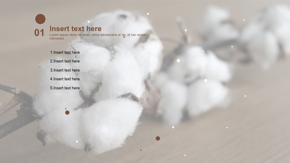 Cotton Theme - Keynote Template Free