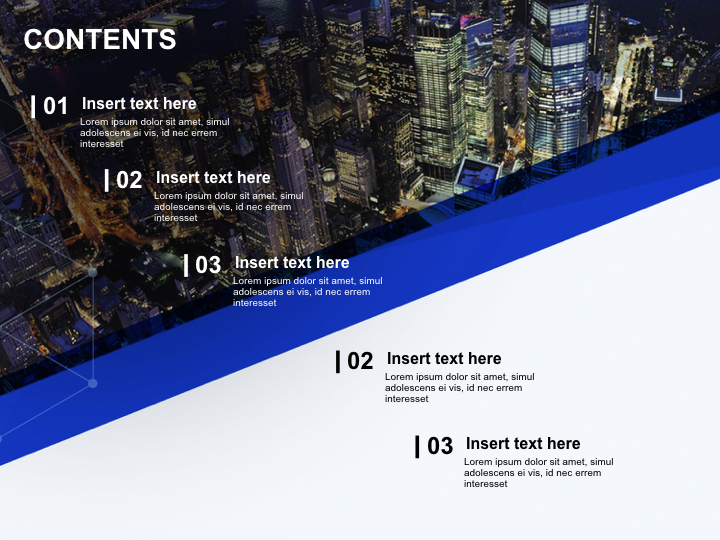 Fancy City View - Keynote Templates Free Download|Slides