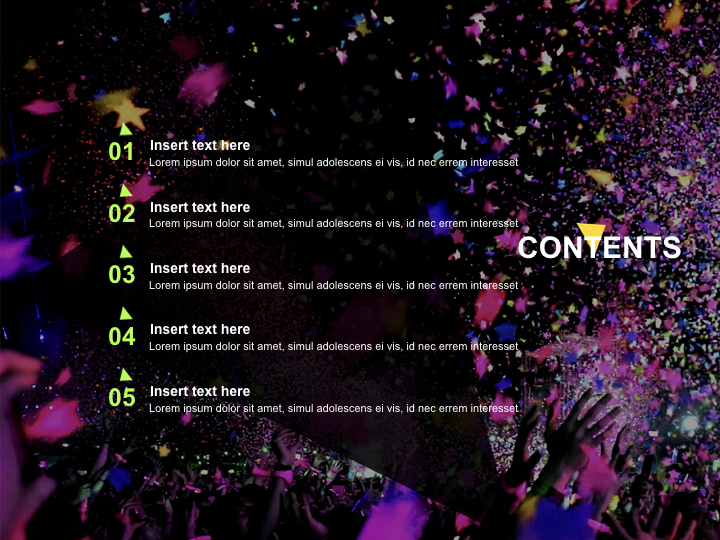 Fancy Festival - Keynote Template Free