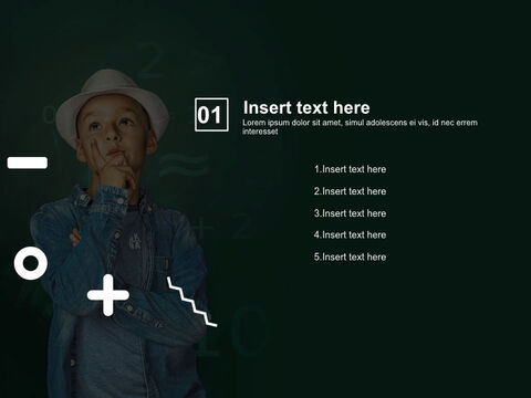 Free Keynote Template - Basic Mathematics