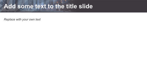 Keynote Template Free Download - Commuting Employee|Slides