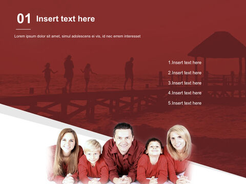 Keynote Template Free Download - Happy Family