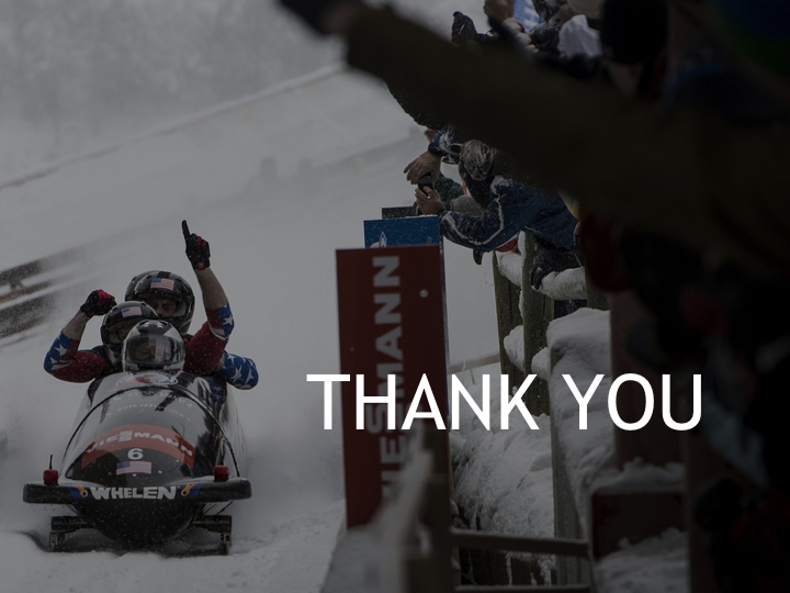 Winter Bobsleigh - Free Professional Keynote Templates|Slides