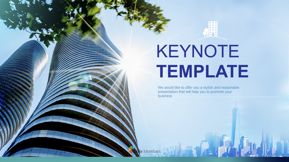 Architecture Design - Free Keynote Template|Slides