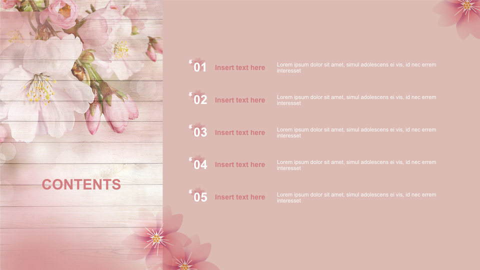 Cherry Blossoms - Free Professional Keynote Templates